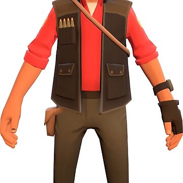 "Sniper Monkey TF2 Full Body" Poster for Sale by FunnySFM | Redbubble