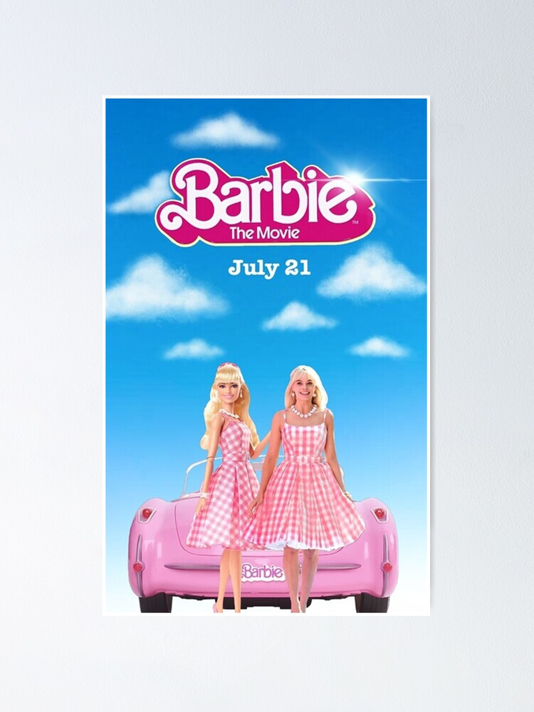 Barbie Movies 2023 Poster Classic Poster Designed & Sold By Infatuated ...