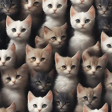 "Kittens infinity" Sticker for Sale by Cord75 | Redbubble