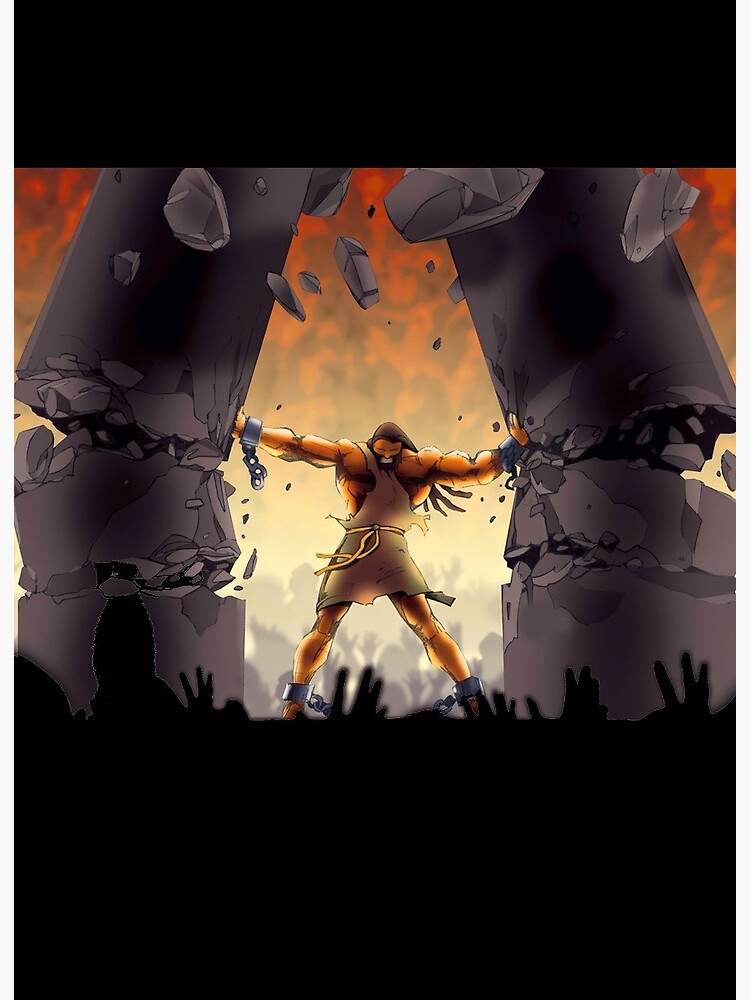 "samson anime pillar" Art Board Print for Sale by jasonmomoa815 | Redbubble