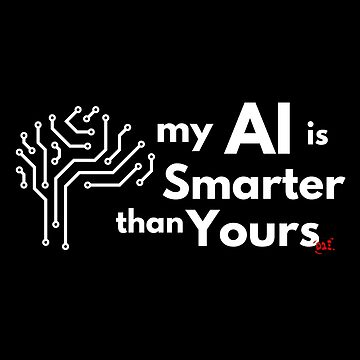 "My AI is Smarter than Yours (dark) / RoYuMi" Essential T-Shirt for ...