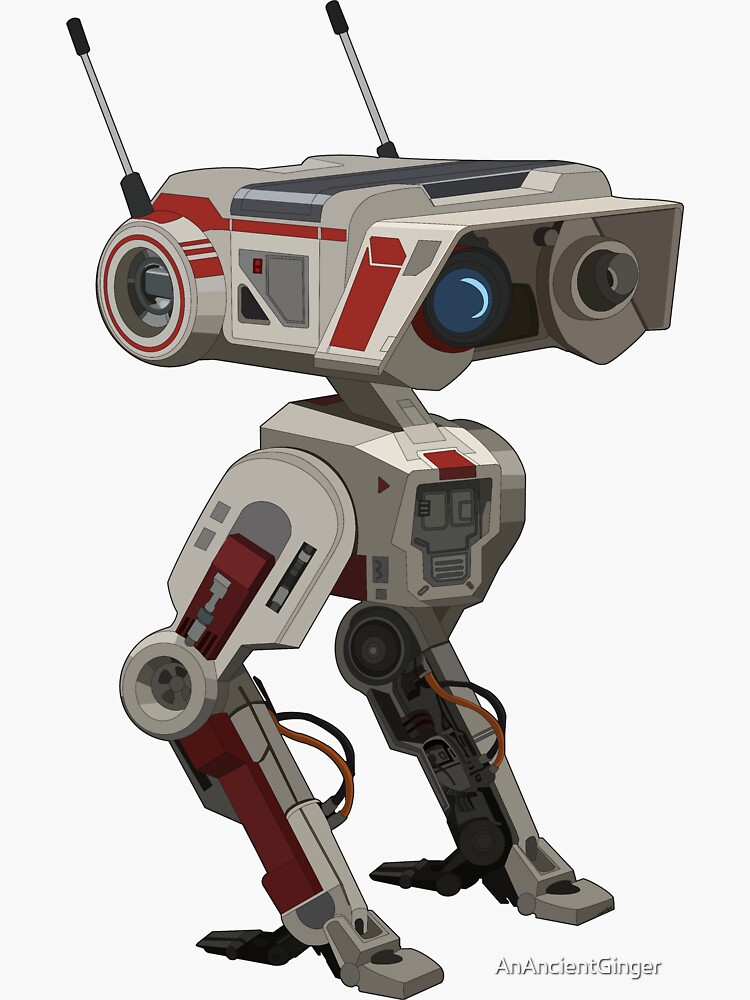 "BD-1" Sticker for Sale by AnAncientGinger | Redbubble