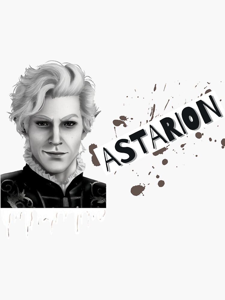 "astarion bg3" Sticker for Sale by namevi | Redbubble