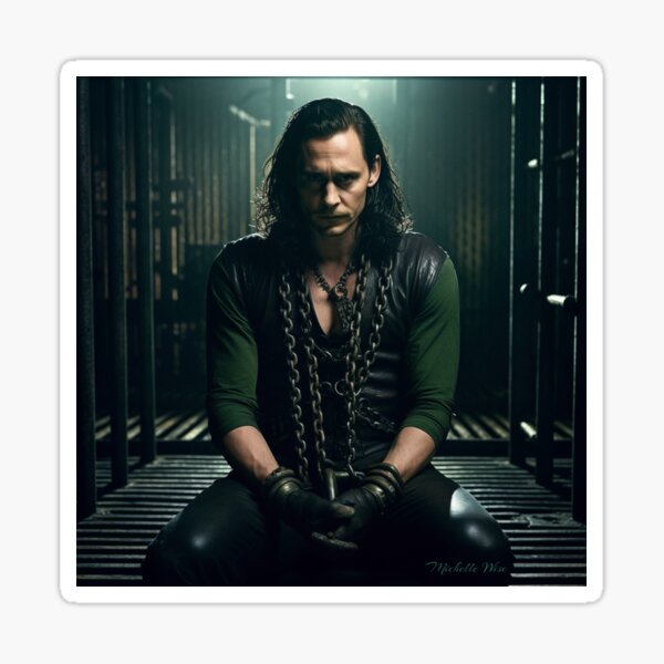 "Loki" Sticker for Sale by Michellewise41 | Redbubble