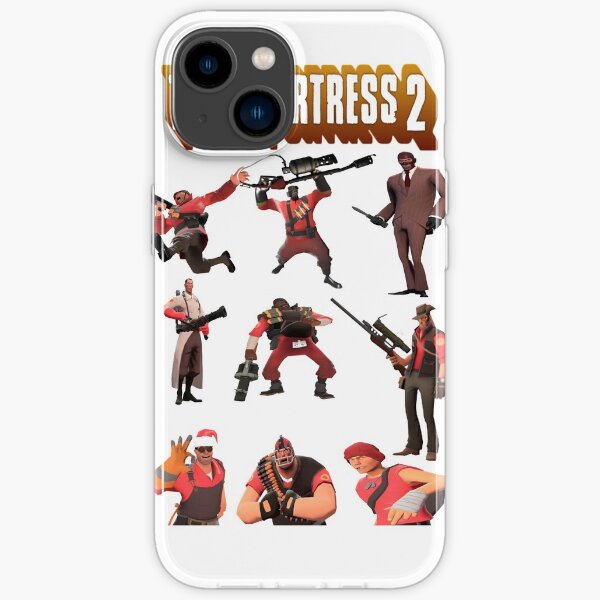 "Team Fortress 2 - All Characters / Classes with TF2 Logo" iPhone Case ...
