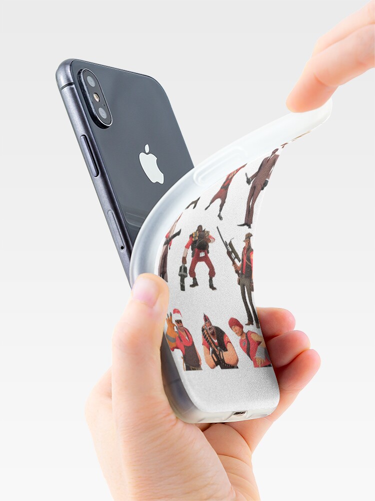 "Team Fortress 2 - All Characters / Classes with TF2 Logo" iPhone Case ...