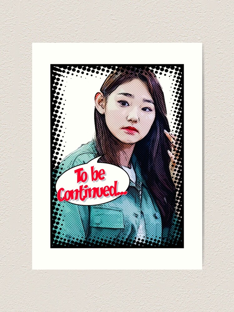 "Kang Mina" Art Print by Hamki | Redbubble