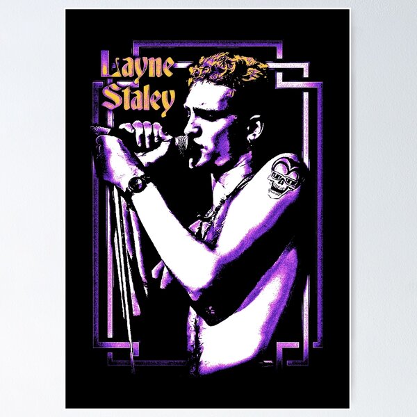 "Layne Staley" Poster for Sale by swear | Redbubble