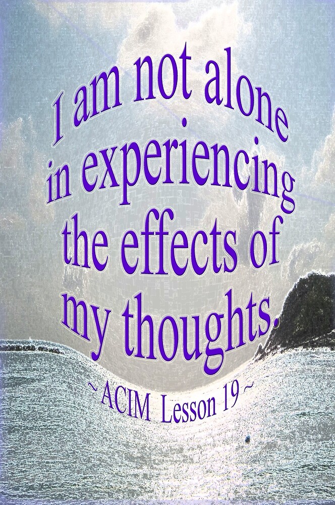 "ACIM Lesson 19" by ACIM-LOVE | Redbubble