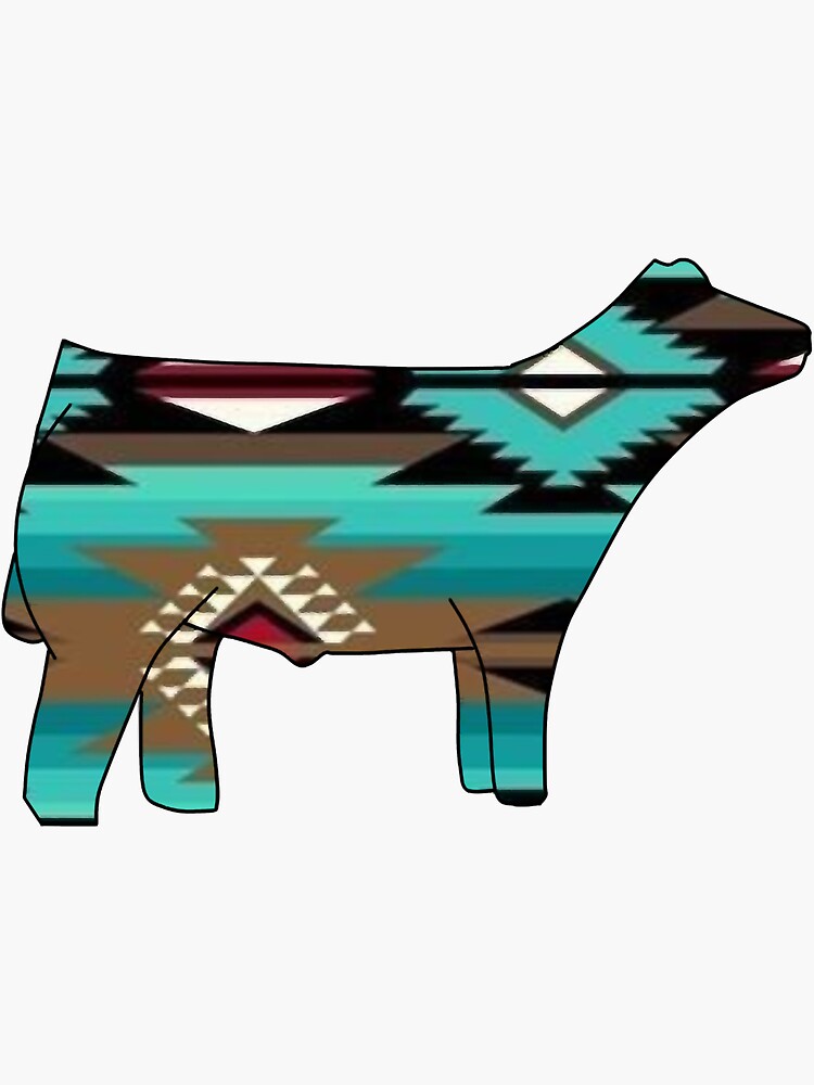 "Show steer" Sticker for Sale by aldoc-hoas | Redbubble