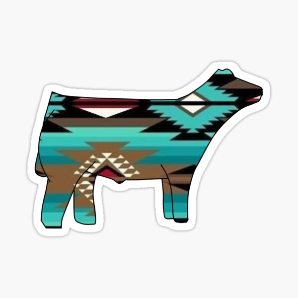 "Show steer" Sticker for Sale by aldoc-hoas | Redbubble