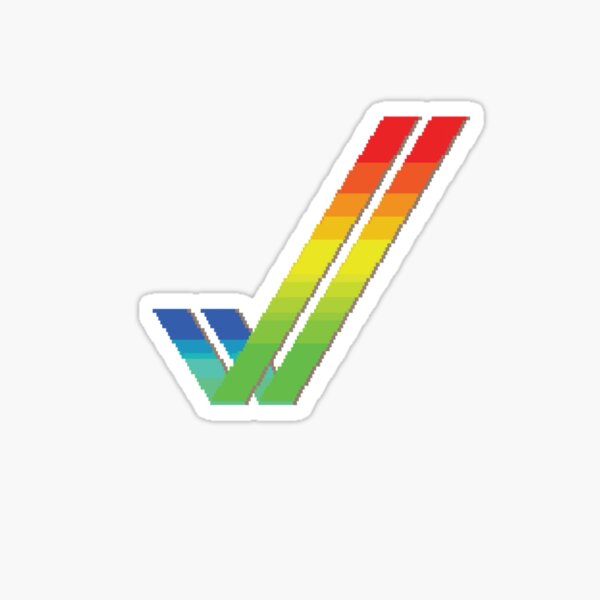 "Commodore Amiga Workbench Tick Logo" Sticker for Sale by MaevLeus ...