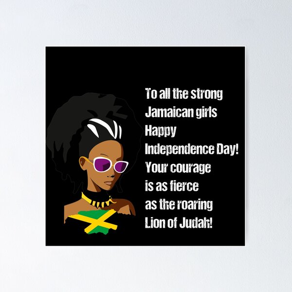 "Jamaica Independence Day | Flag 61st 61 women jamaican rasta ...
