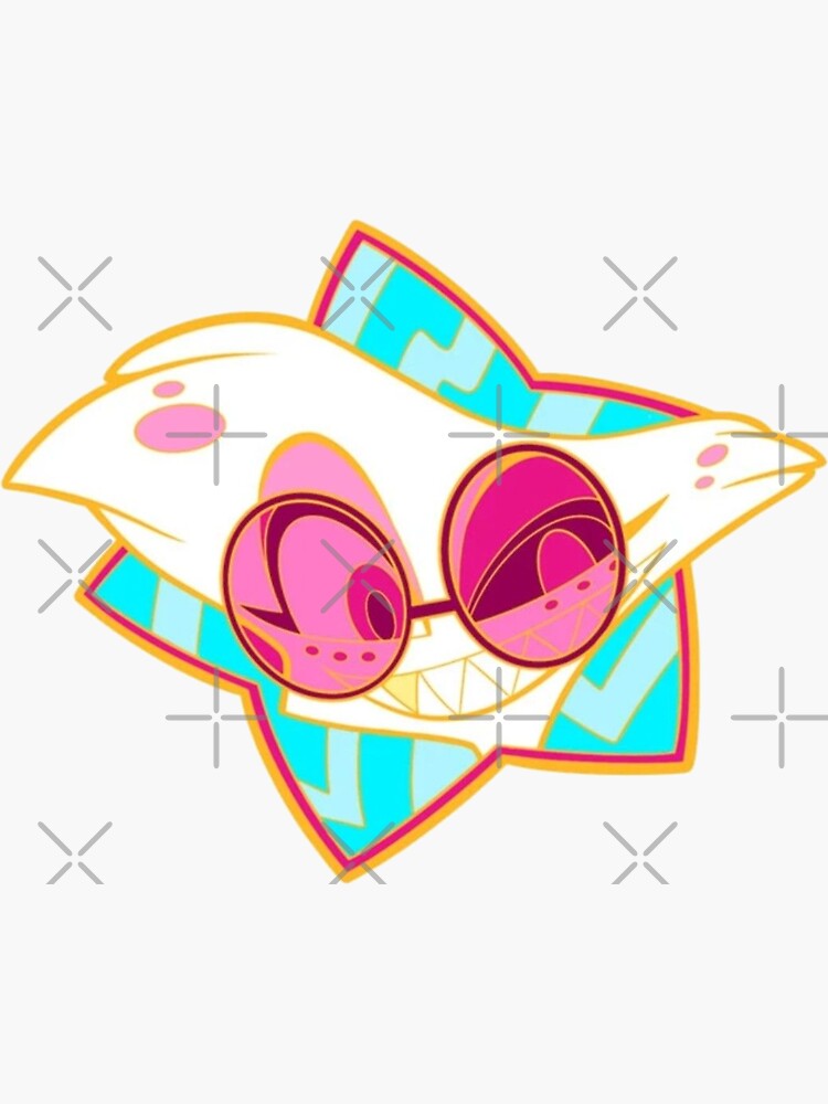 "Angel Dust Addict Design - Hazbin Hotel " Sticker for Sale by Anime ...