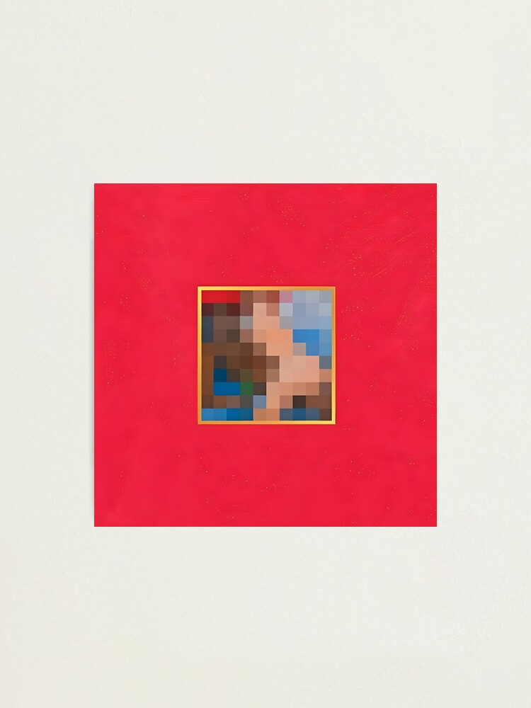 "My Beautiful Dark Twisted Fantasy (MBDTF) - Kanye West Album Cover ...