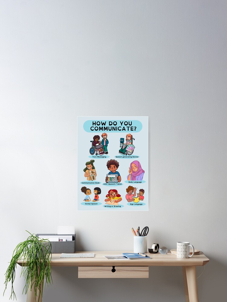 "How Do You Communicate? - Communication Methods" Poster for Sale by ...