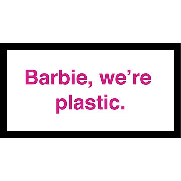 "BARBIE smoking kills warning stikers aesthetic" Sticker for Sale by ...