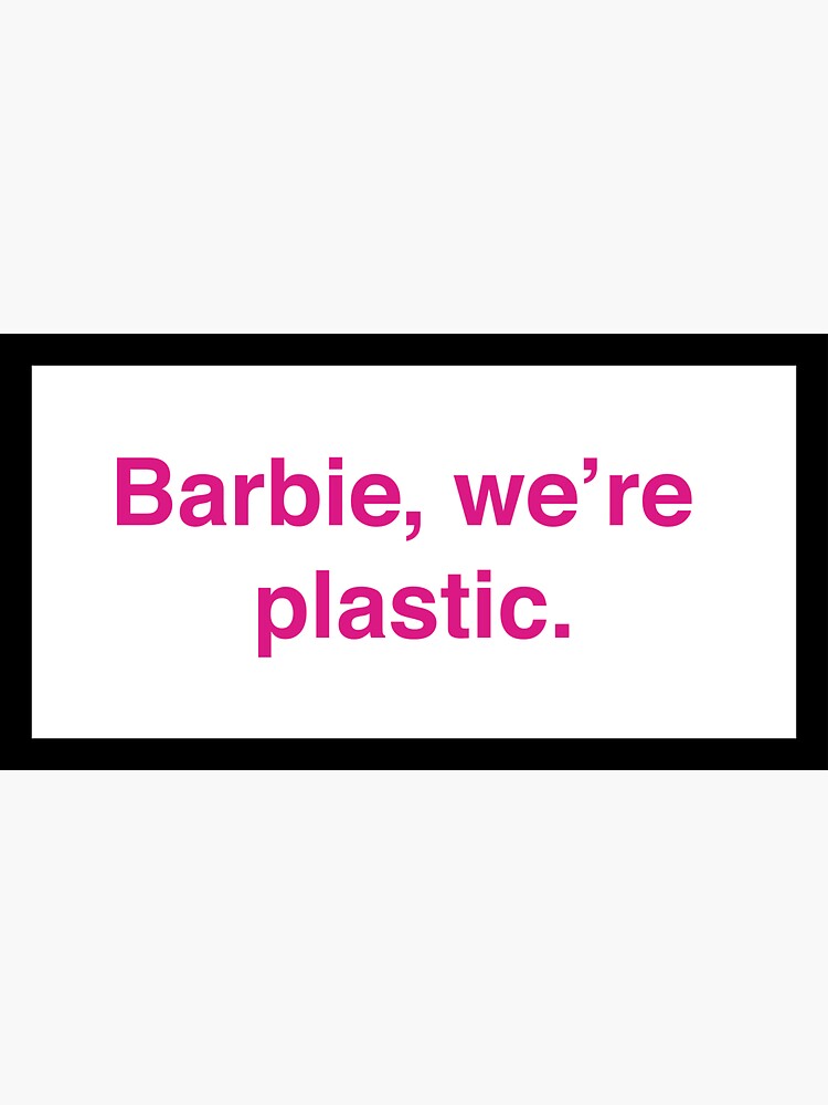 "BARBIE smoking kills warning stikers aesthetic" Sticker for Sale by ...