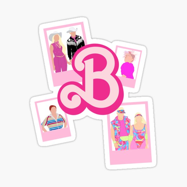 "Barbie Movie" Sticker for Sale by Allison Sterling | Redbubble