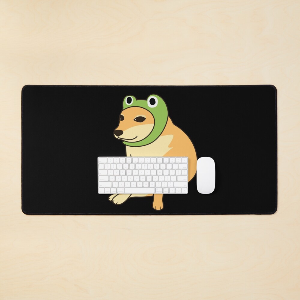 "Cheems with beanie" Sticker by Atsuwu | Redbubble