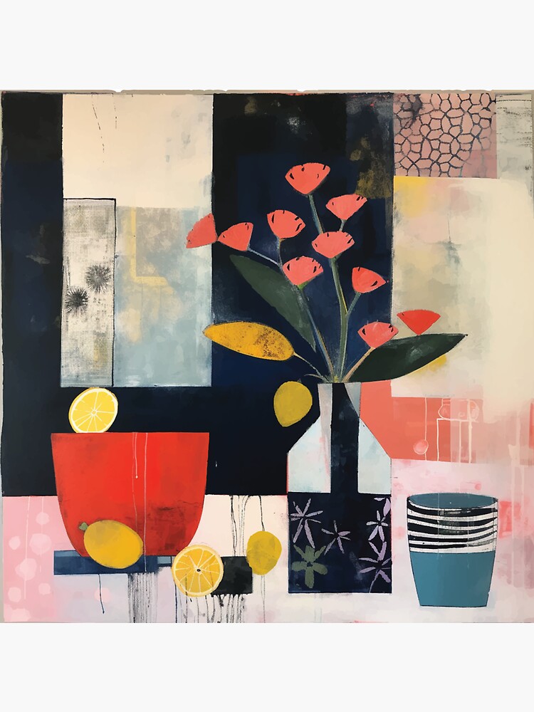 "Art board Prints, Wall Art, Retro Art Prints, Home Office Art" Sticker ...