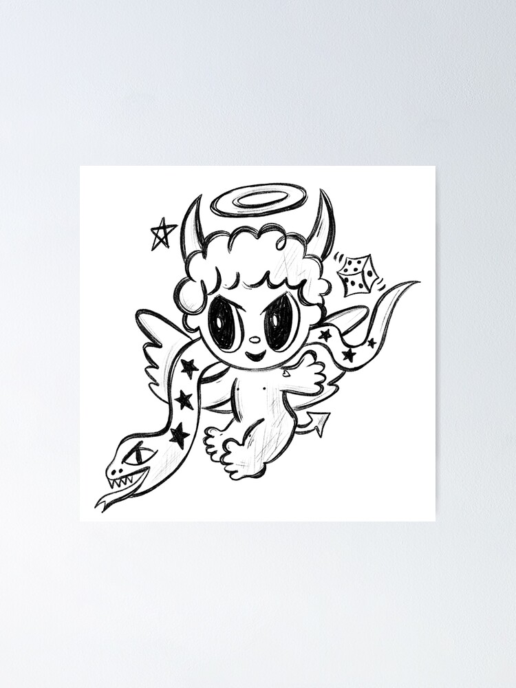 "Devil Angel Karol G Album 2023" Poster for Sale by OmoYolo | Redbubble