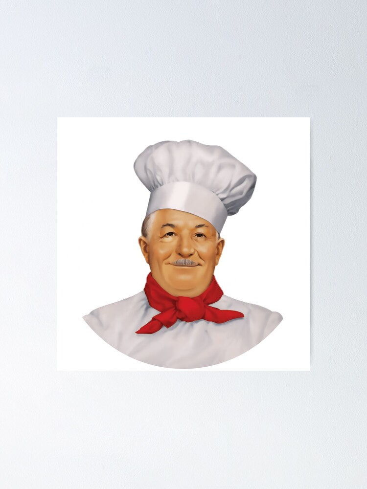 "Chef Boyardee Spaghetti Sauce Logo" Poster for Sale by designdog ...