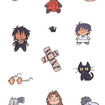 "trigun mini sticker sheet" Sticker for Sale by YennyDee | Redbubble
