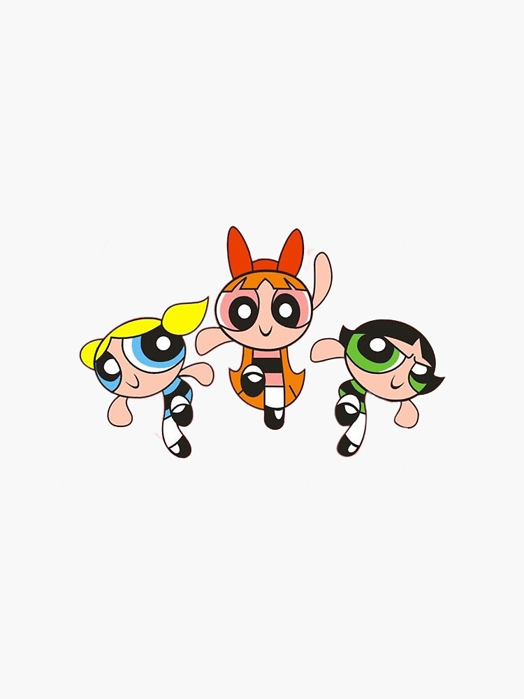"powerpuff girls" Sticker by wejaviel | Redbubble