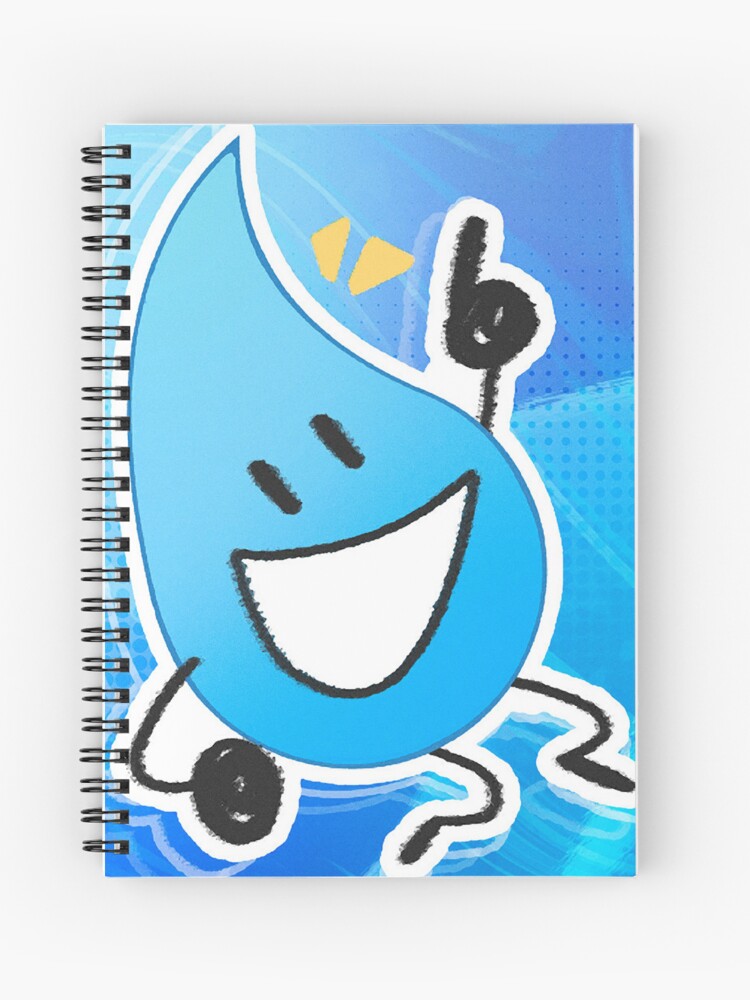 "Teardrop lol (BFB)" Spiral Notebook for Sale by yoyleyesz | Redbubble