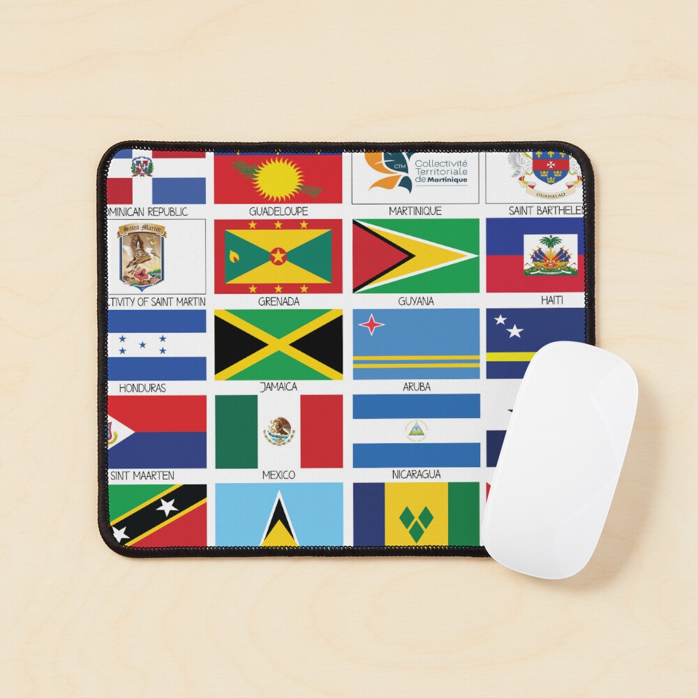 "Flags of the Caribbean " Poster for Sale by IonDprize | Redbubble