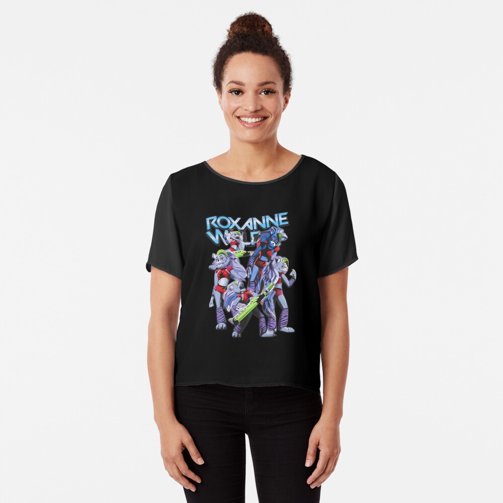 "Roxanne Wolf cartoon" Essential T-Shirt for Sale by JulianZCO | Redbubble