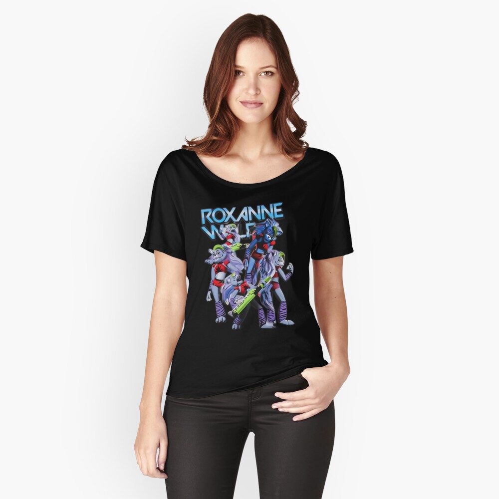 "Roxanne Wolf cartoon" Essential T-Shirt for Sale by JulianZCO | Redbubble