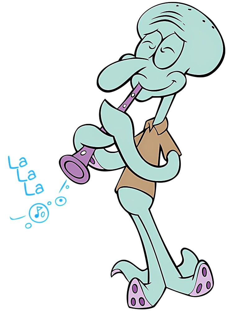 "Squidward Clarinet" Poster for Sale by TrendyKyleAs | Redbubble
