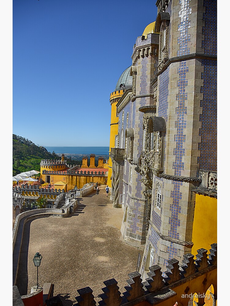 "At Pena Palace" Sticker for Sale by andreisky | Redbubble