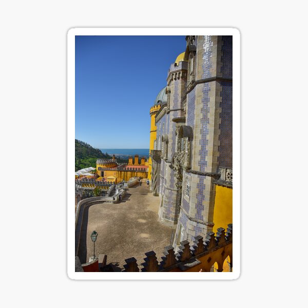 "At Pena Palace" Sticker for Sale by andreisky | Redbubble
