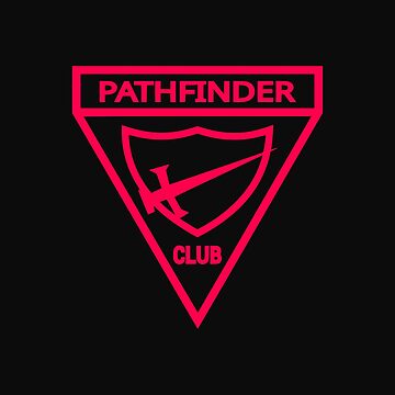 "Red Pathfinder Club Logo" Sticker for Sale by vinxChosen | Redbubble