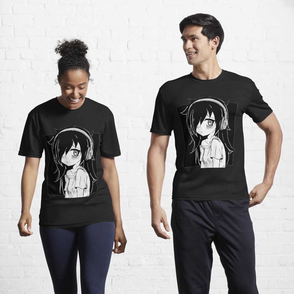 "Tomoko Watamote" Sticker by bashhonkdesign | Redbubble