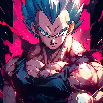 "Vegeta" Poster by Bymonkai | Redbubble