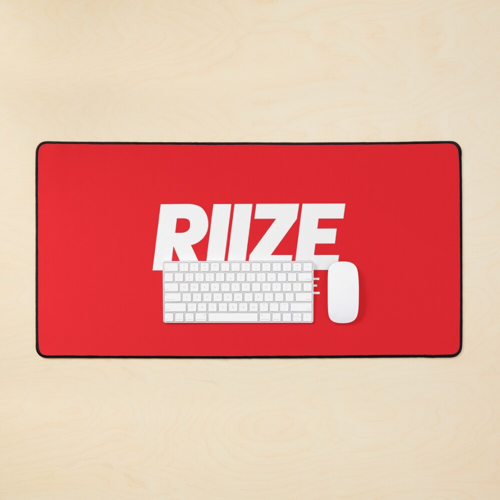 "RIIZE - RISE & REALIZE Debut Logo (Red) | Kpop Merch Gift for Fans ...
