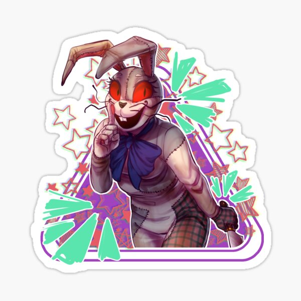 "Vanny - FNAF Security Breach" Sticker by AriPDibujos | Redbubble