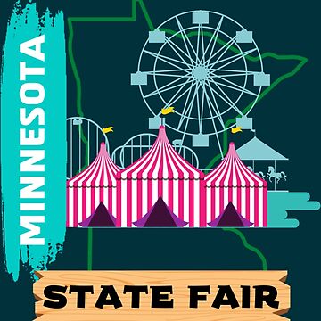 "Minnesota State Fair " Sticker for Sale by Magadellbridret | Redbubble