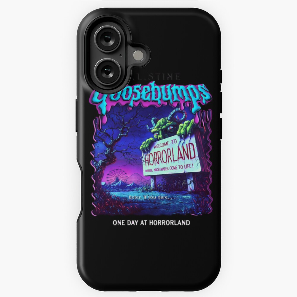 "Goosebumps One Day At HorrorLand" Poster for Sale by DrConradSchoen ...