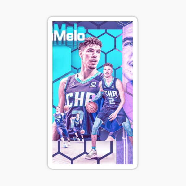 "Wallpaper LaMelo Ball Art " Sticker for Sale by bibabibom | Redbubble