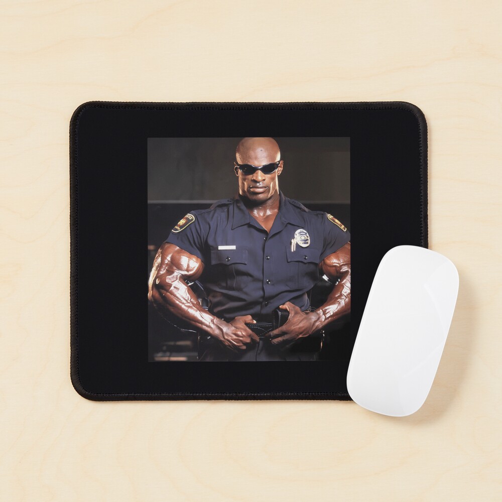"RONNIE COLEMAN POLICE " Sticker for Sale by rnbacpyt2 | Redbubble