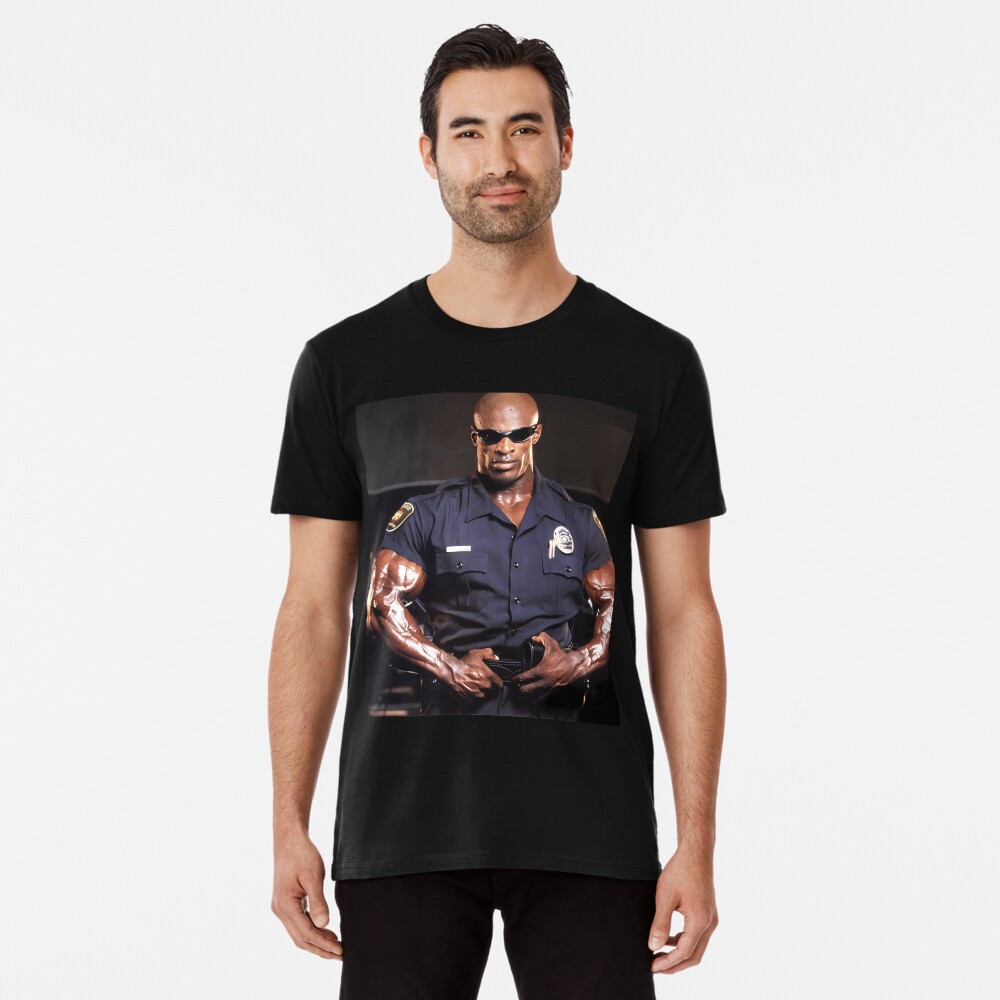 "RONNIE COLEMAN POLICE " Sticker for Sale by rnbacpyt2 | Redbubble