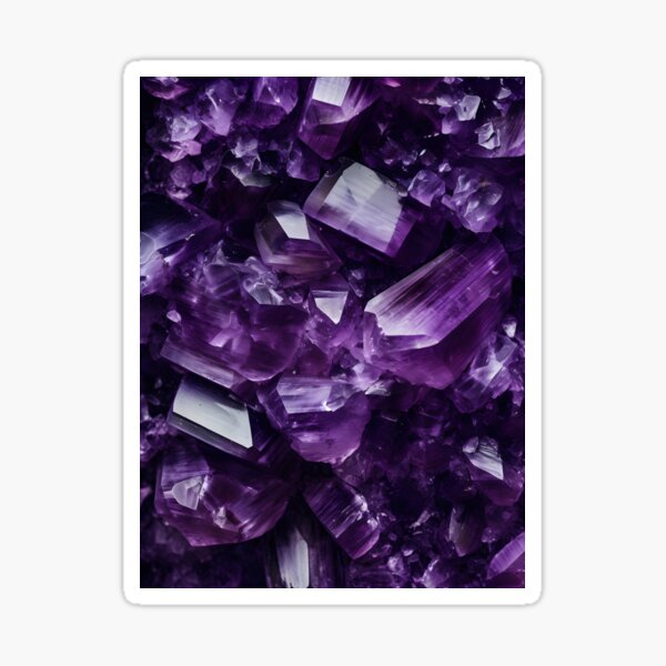 "Amethyst Dream" Sticker for Sale by Yana Grech | Redbubble