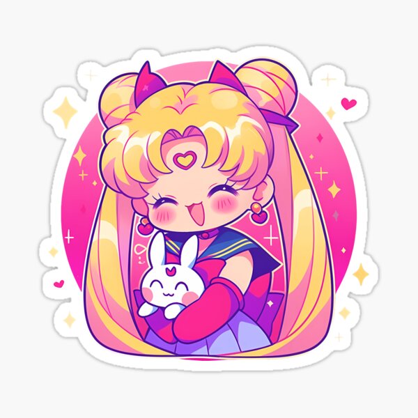 "kawaii usagi chan" Sticker for Sale by Narukuku | Redbubble