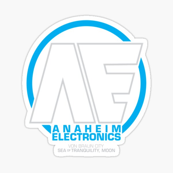 "Gundam Anaheim " Sticker for Sale by HenriettaGlenn | Redbubble