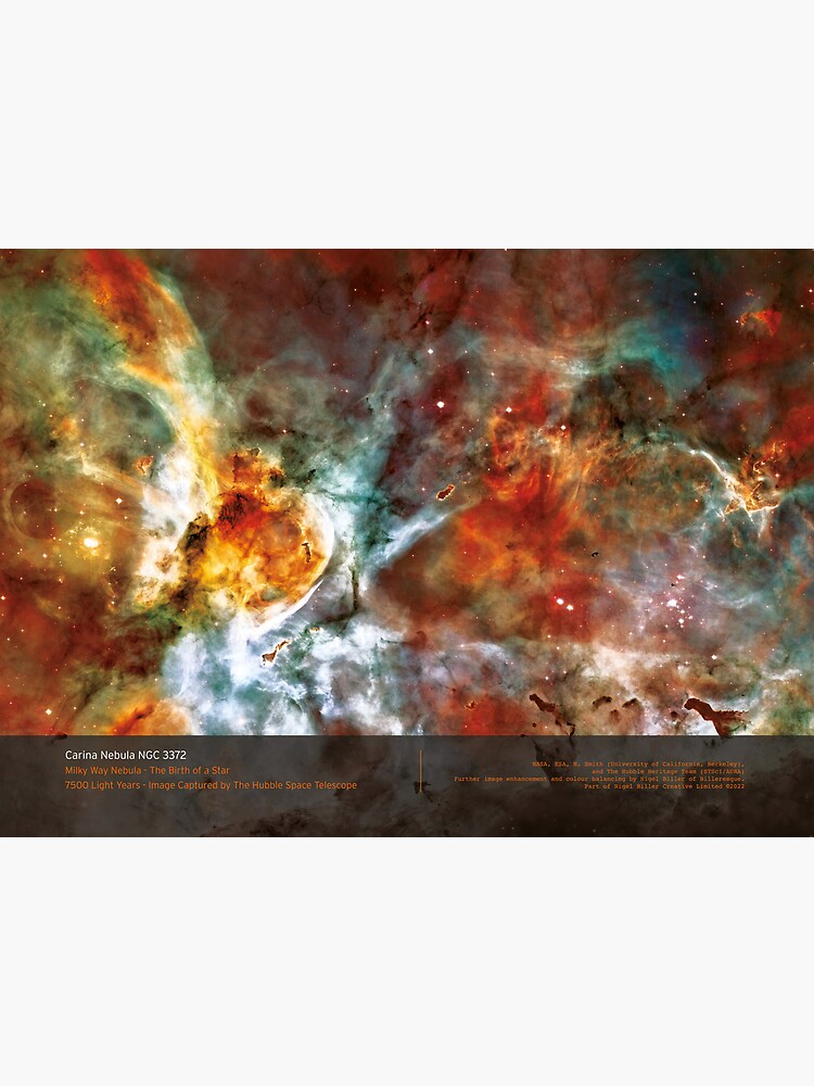 "Many Carina Nebula Items as Captured by the Hubble Space Telescope ...